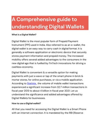 A Comprehensive guide to understanding Digital Wallets.pdf