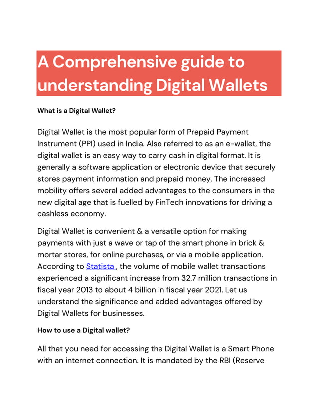 A Comprehensive guide to understanding Digital Wallets.pdf