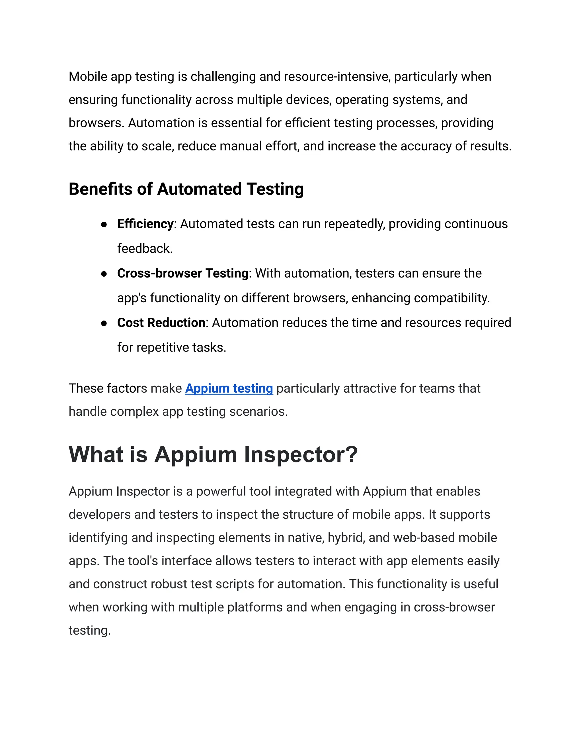 A Comprehensive Guide To Using Appium Inspector For Automated Mobile