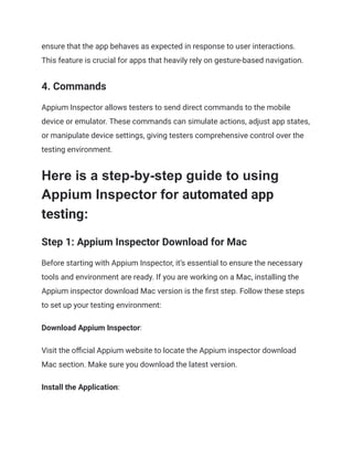A Comprehensive Guide to Using Appium Inspector for Automated Mobile ...