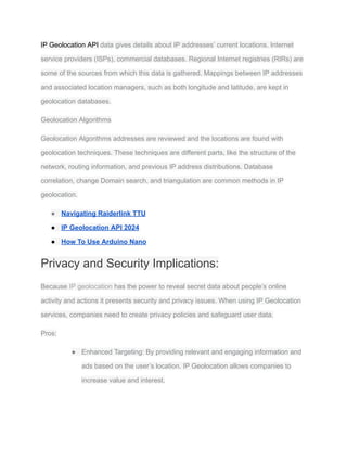 A Comprehensive Guide Unlocking the Power of IP Geolocation API 2024.pdf