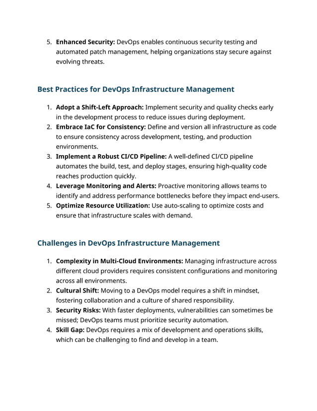 A Comprehensive Guide with DevOps Infrastructure Management Services at ...