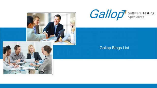 A Comprehensive List of Software Testing Blogs | PPT