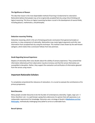 A Comprehensive Look at Rationalism's Philosophy and Importance.pdf