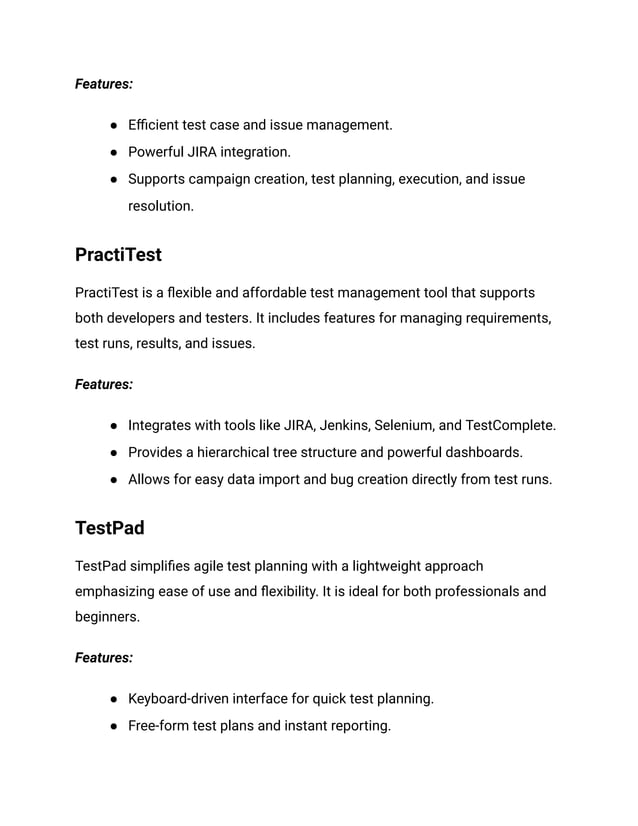 A Comprehensive Look At The Best Agile Testing Tools Of 2024 Pdf