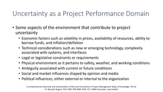 A Comprehensive Overview and Interpretation of Risk and Uncertainty in ...