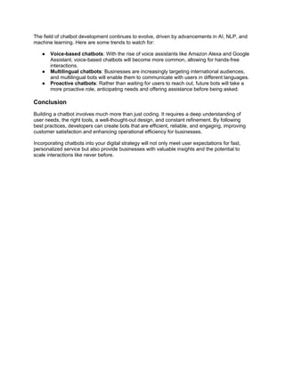 A Comprehensive Overview of Chatbot Development_ Tools and Best Practices.docx