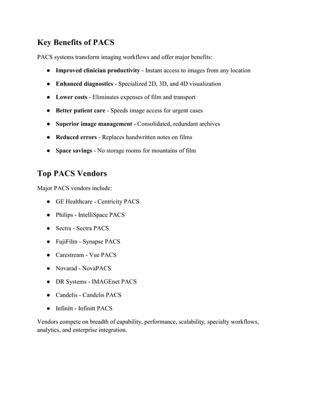 A Comprehensive Overview of Picture Archiving and Communication Systems (PACS).pdf | Operating ...