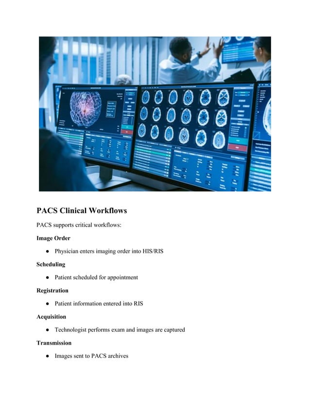 A Comprehensive Overview of Picture Archiving and Communication Systems (PACS).pdf | Operating ...