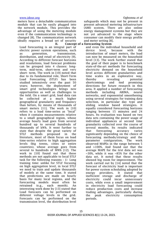 A Comprehensive Review of Artificial Neural Network Techniques Used for Smart Meter-Embedded ...