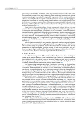A Comprehensive Review on the Ground Granulated Blast Furnace Slag ...