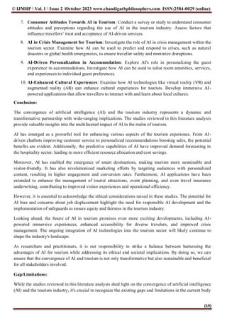 A Comprehensive Review The Convergence of Artificial Intelligence and ...