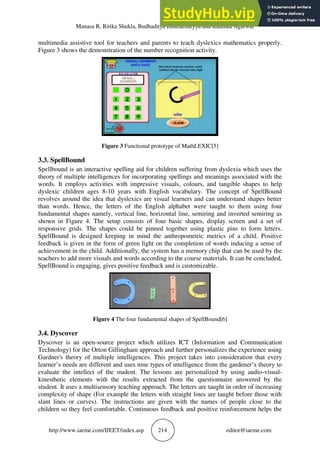A COMPREHENSIVE STUDY OF AUDIO VISUAL AIDS FOR DYSLEXIC CHILDREN | PDF