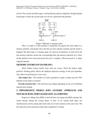A comprehensive study of non blocking joining techniques | PDF