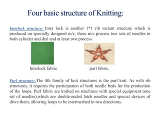 A comprehensive study on interlock circular knitting machine. | PDF