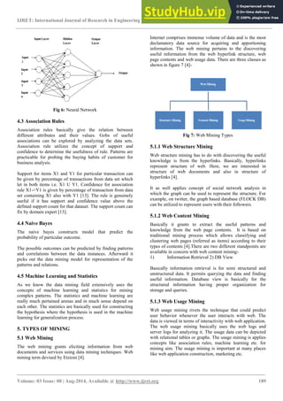A COMPREHENSIVE SURVEY ON DATA MINING | PDF | Internet | Computing