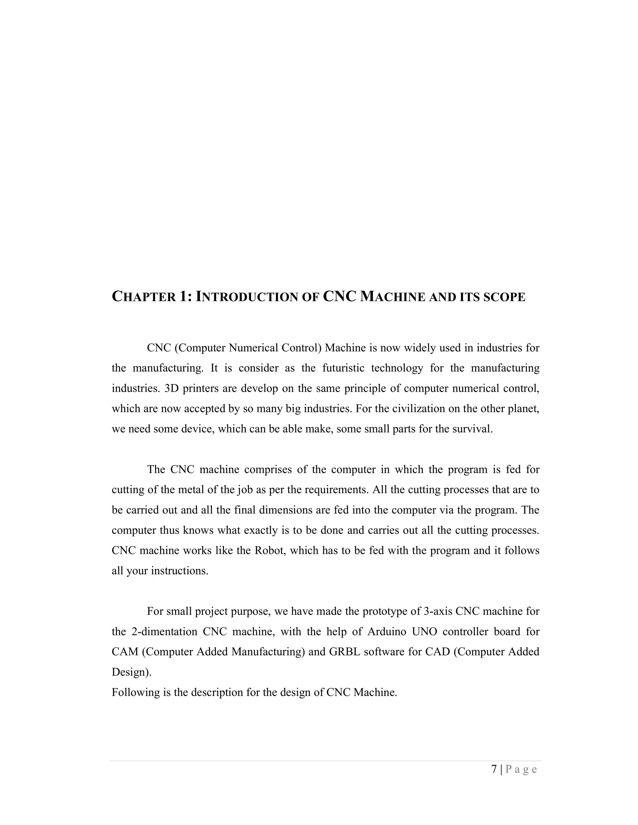 A computer numeric control machine | PDF