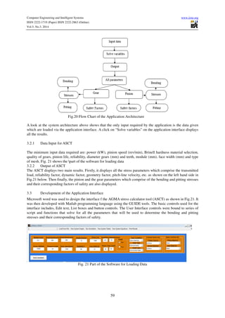 A computer programme to determine the bending and pitting | PDF
