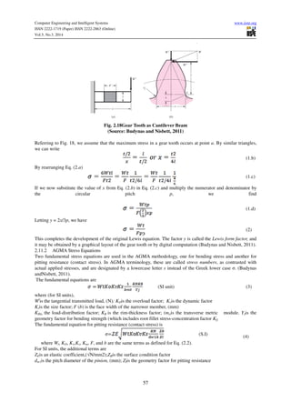 A computer programme to determine the bending and pitting | PDF