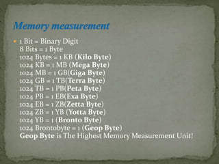A computer system chapter presentation new full typed | PPTX