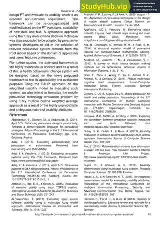 A Conceptual Design And Evaluation Framework For Mobile Persuasive Health Technologies | PDF