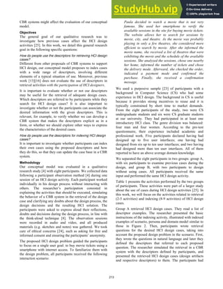 A Conceptual Model For HCI Design Cases | PDF