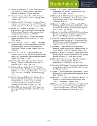 A Conceptual Model For HCI Design Cases | PDF