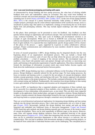A Conceptual Model For Integrating Design Thinking And Lean Startup ...