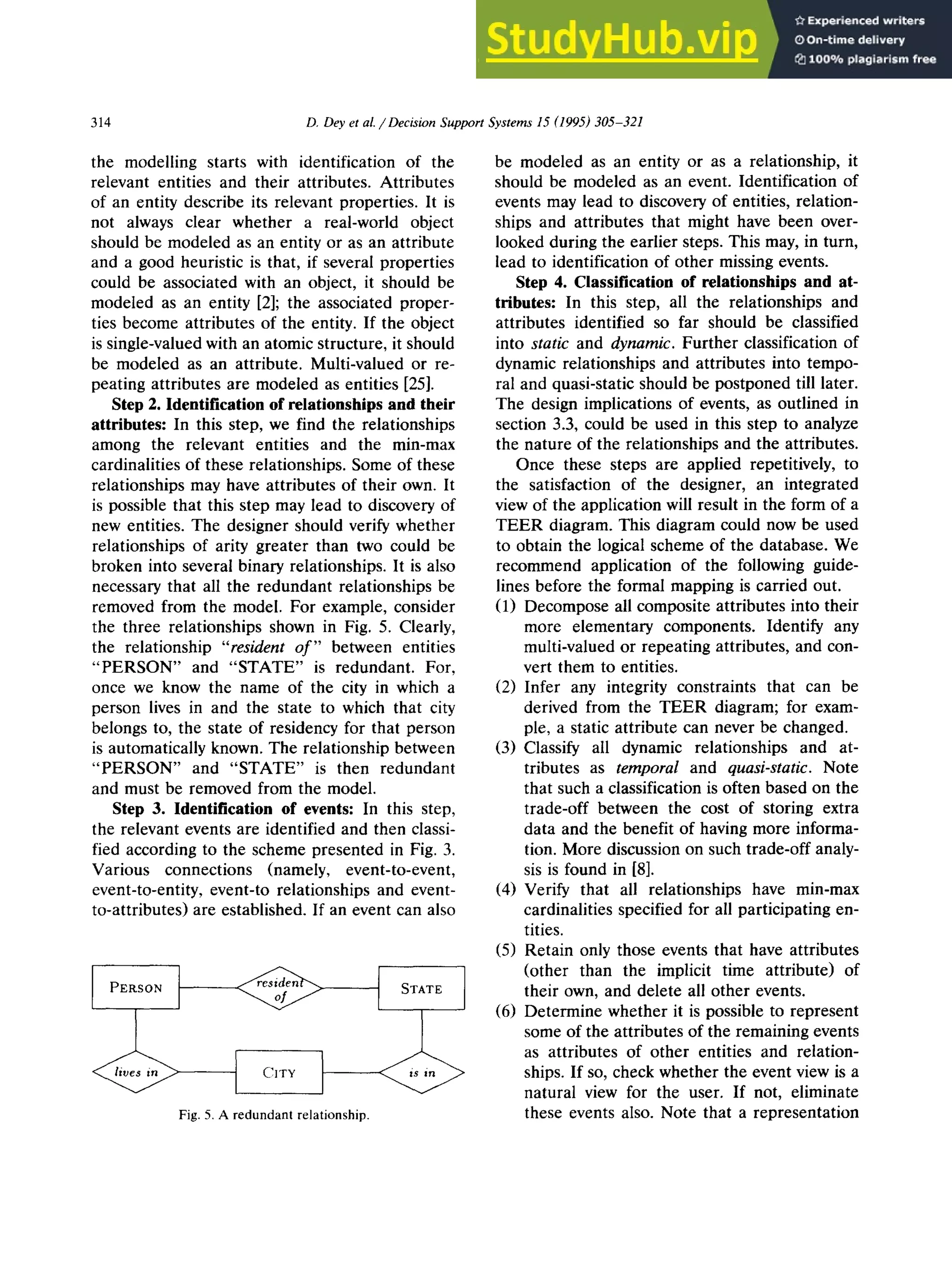 A Conceptual Model For The Logical Design Of Temporal Databases | PDF