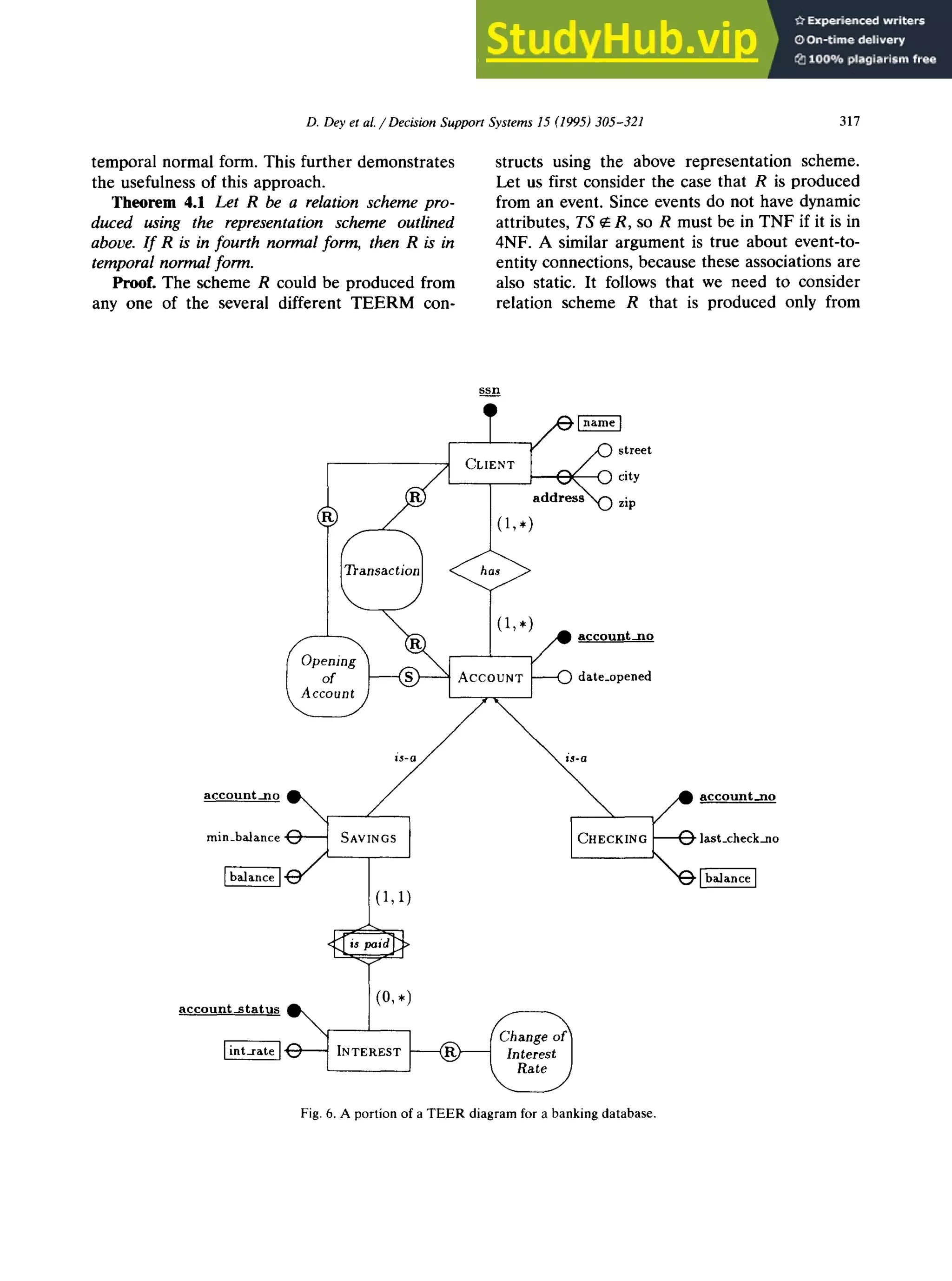 A Conceptual Model For The Logical Design Of Temporal Databases | PDF