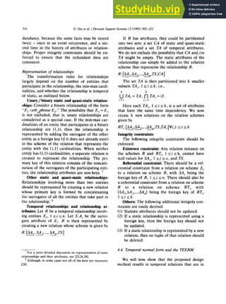 A Conceptual Model For The Logical Design Of Temporal Databases | PDF