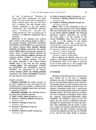 A Conceptual Model For The Logical Design Of Temporal Databases | PDF
