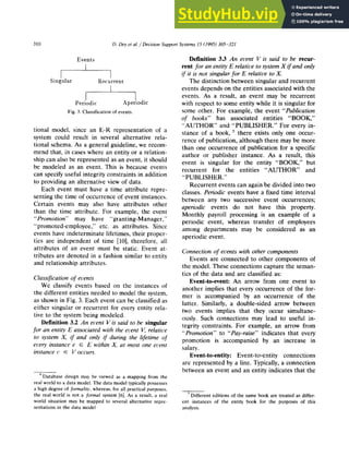 A Conceptual Model For The Logical Design Of Temporal Databases | PDF
