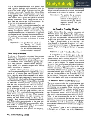 A Conceptual Model Of Service Quality And Its Implications For Future Research | PDF ...