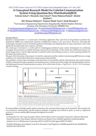A Conceptual Research Model for CubeSat Communication System Using ...