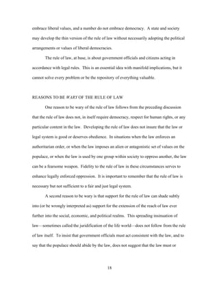 A concise guide to the rule of law | PDF