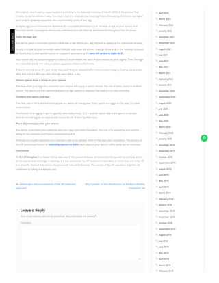 A Concise Overview of the IVF Treatment Process | PDF