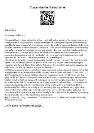 A Conclusion Paragraph For A Compare And Contrast Essay | PDF