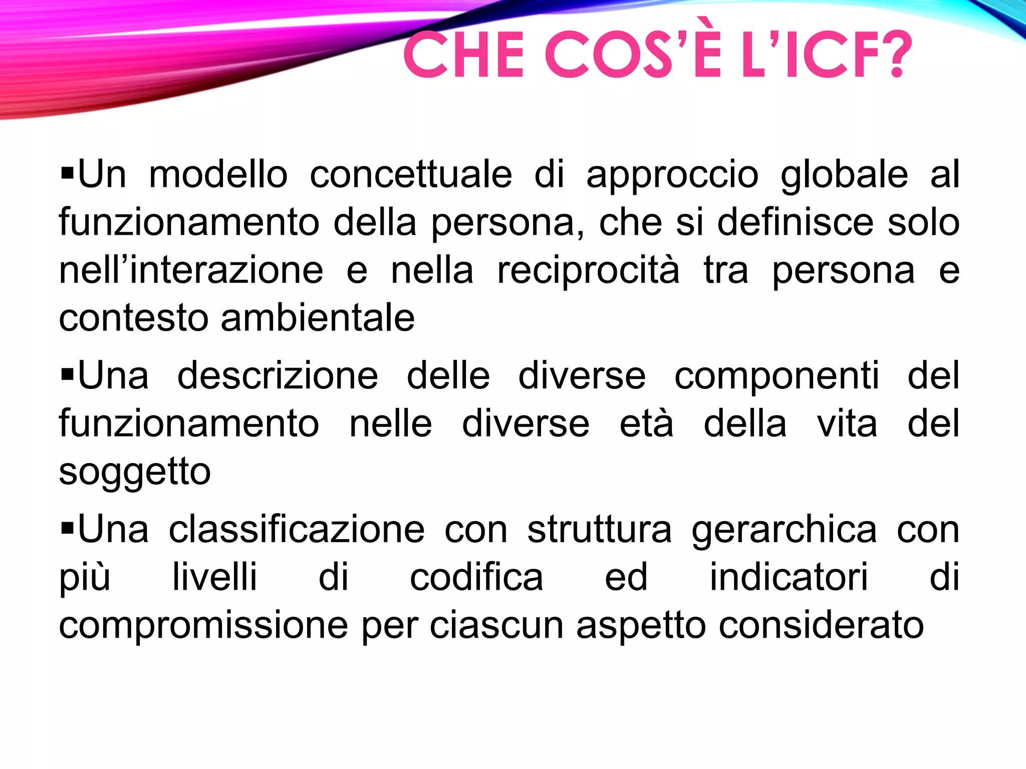 A confronto con l'ICF-CY | PDF