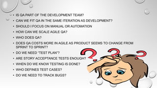 A confused tester in agile world finalversion | PPT