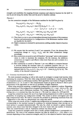 A Connectionist Approach To The Quadratic Assignment Problem | PDF | Technology & Computing
