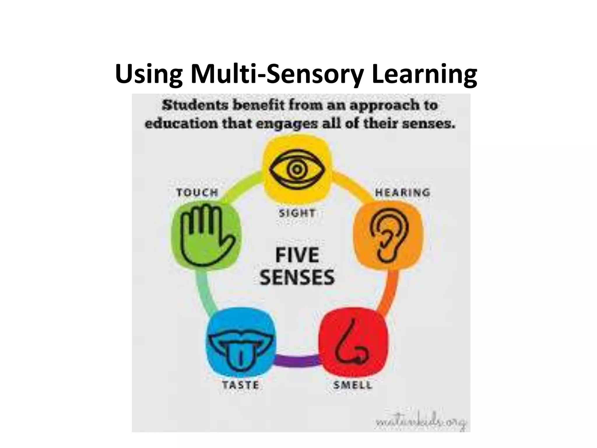 Multi-Sensory Learning | PPTX