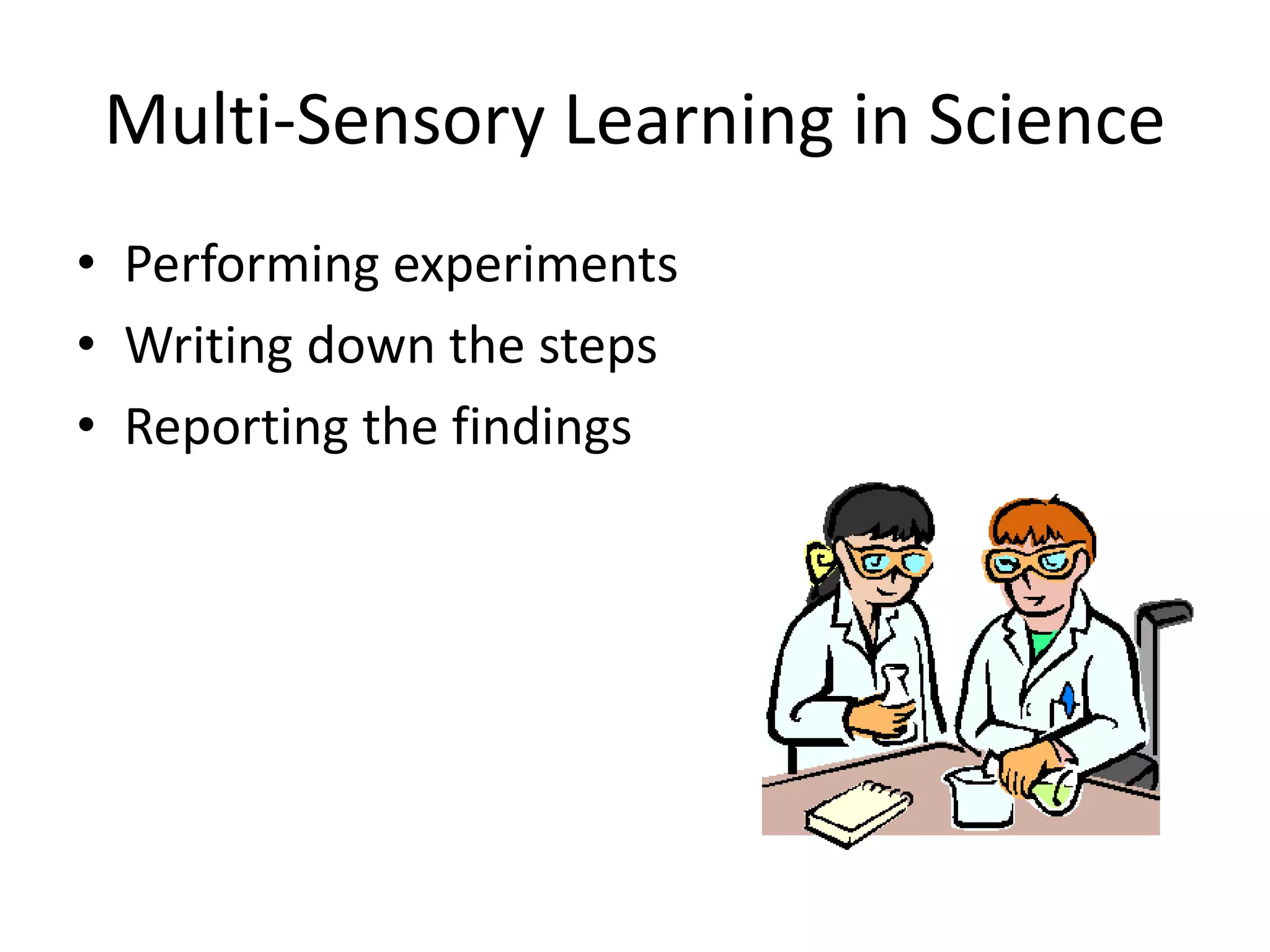 Multi-Sensory Learning | PPTX