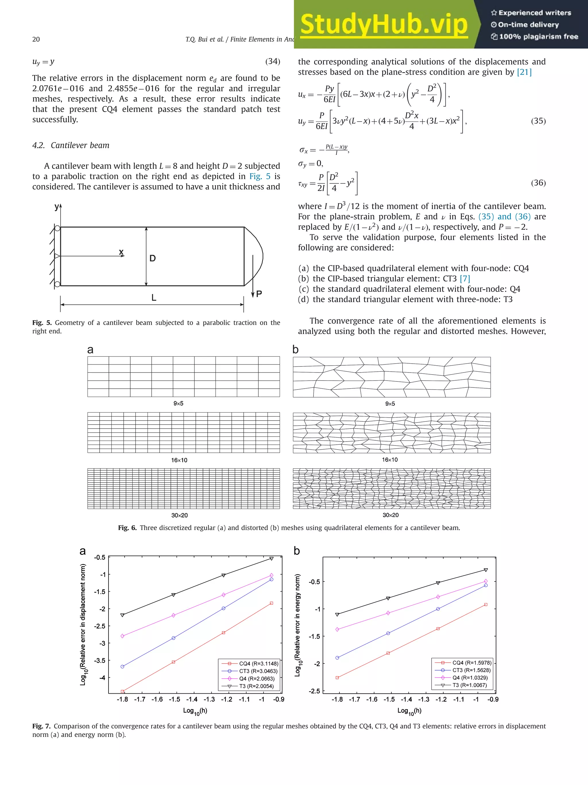 A Consecutive-Interpolation Quadrilateral Element (CQ4) Formulation And ...