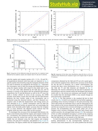 A Consecutive-Interpolation Quadrilateral Element (CQ4) Formulation And Applications | PDF