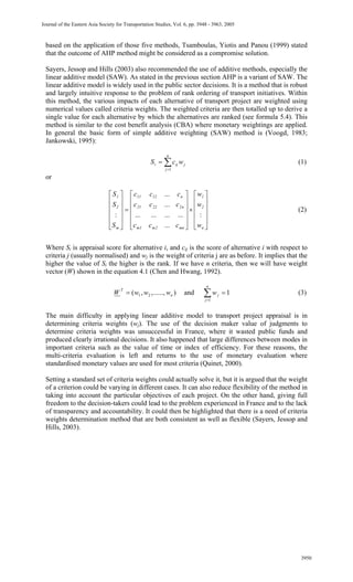 A consistent method to determine flexible criteria weights | PDF