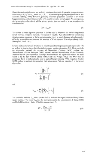 A Consistent Method To Determine Flexible Criteria Weights Pdf