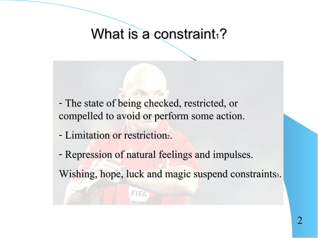 A constraints led autodidactic model for soccer | PPT