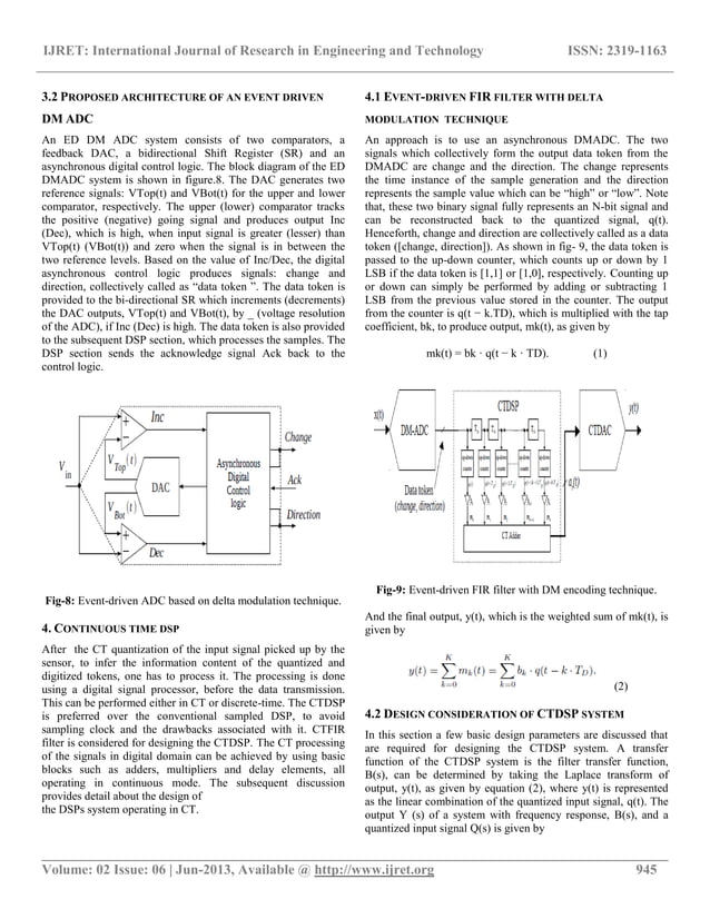 A Continuous Time Adc And Digital Signal Processing System For Smart Dust And Wireless Sensor