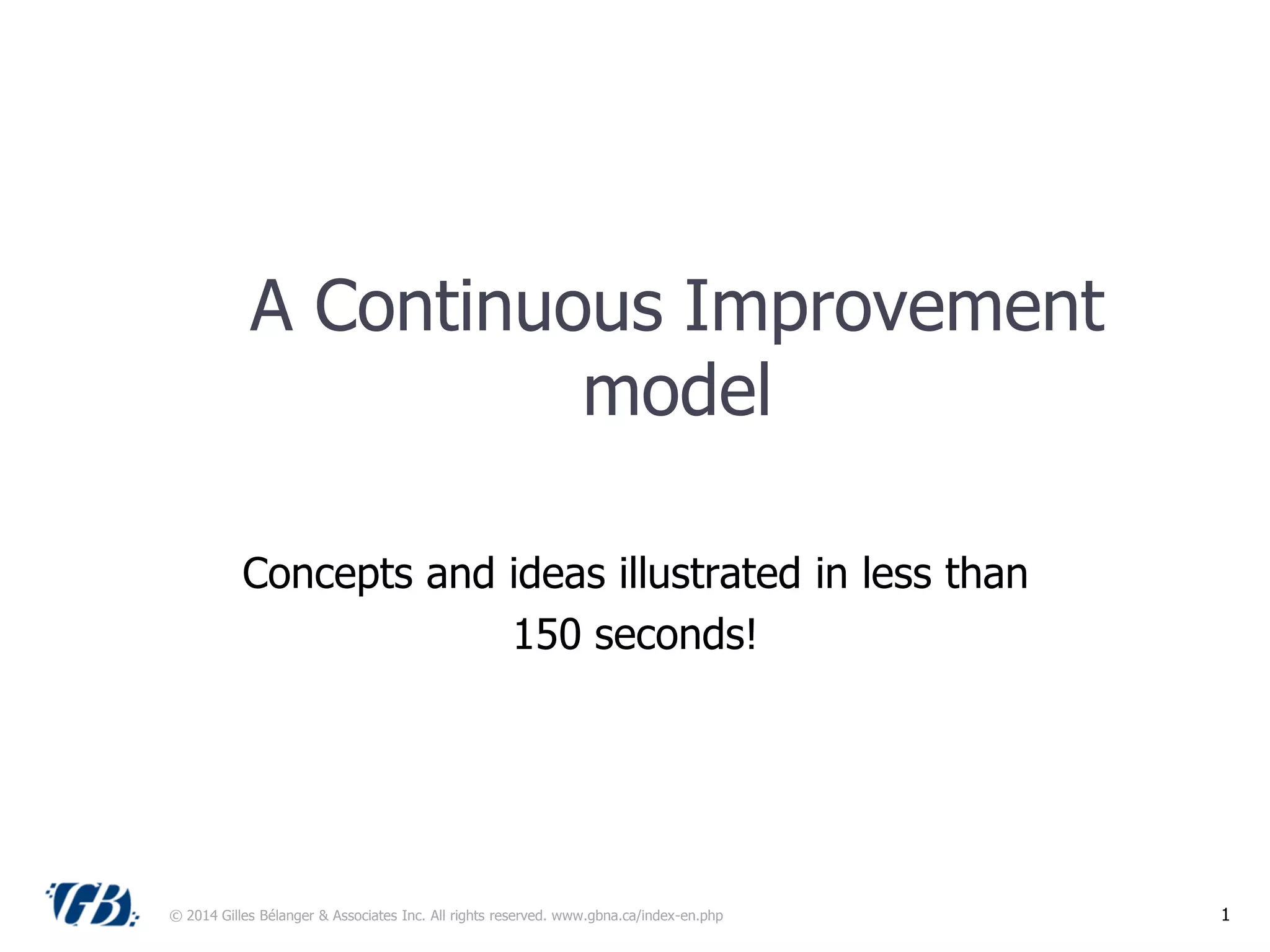 A continuous improvement model | PDF